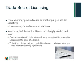 What Is a Trade Secret? | PPTX