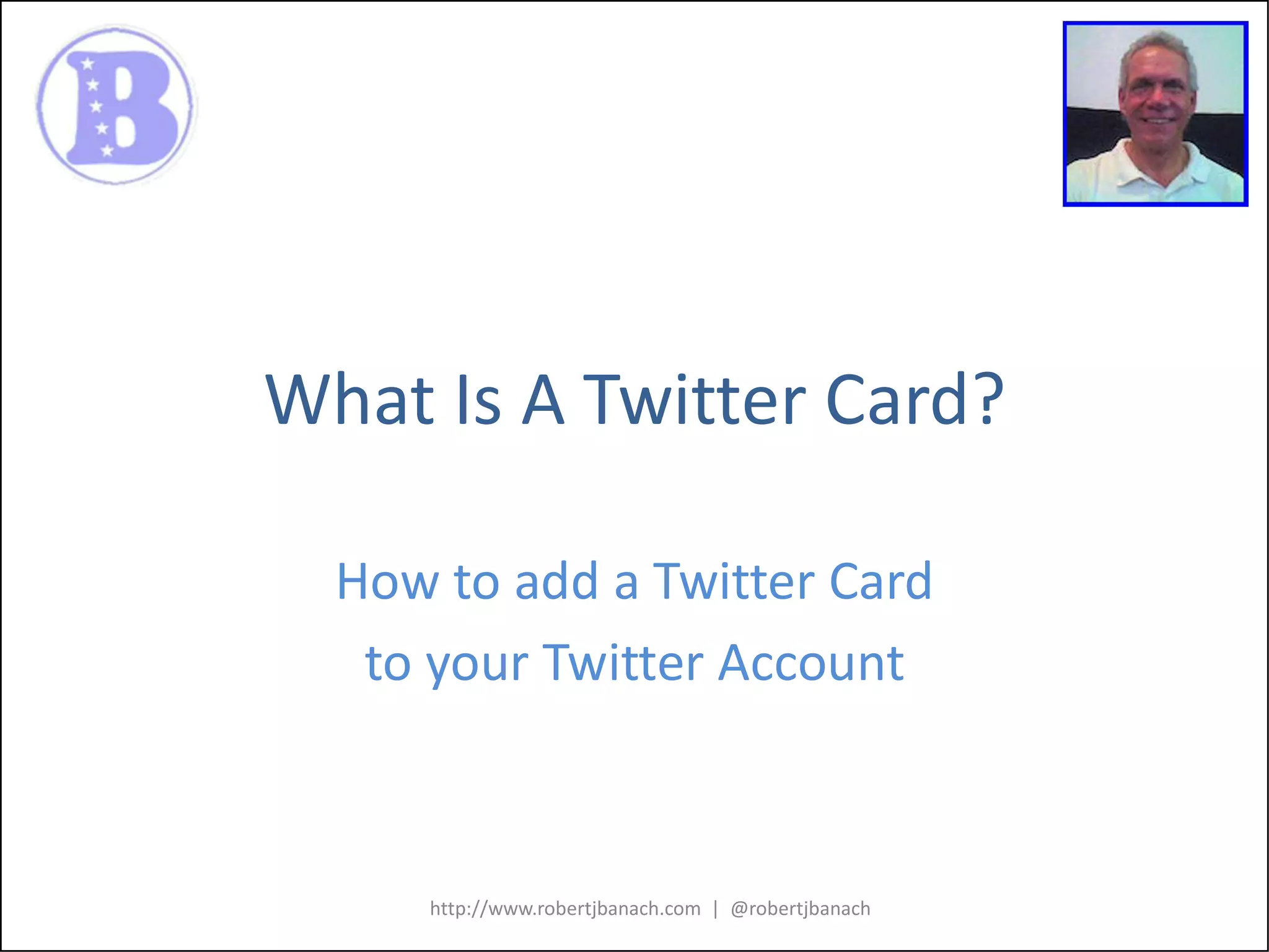 What Is A Twitter Card | PDF | Tablets and E-readers | Consumer Electronics