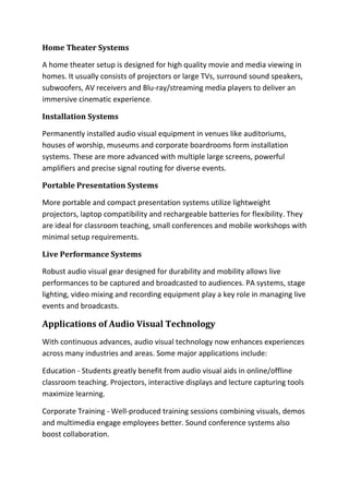 What is Audio Visual Technology.pdf