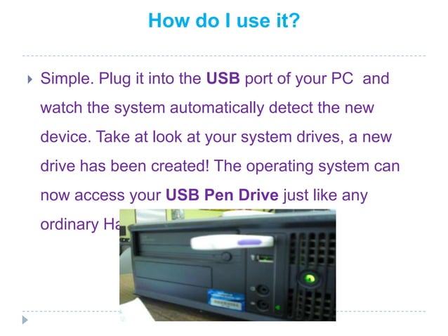 What is a USB Pen Drive? | PPTX