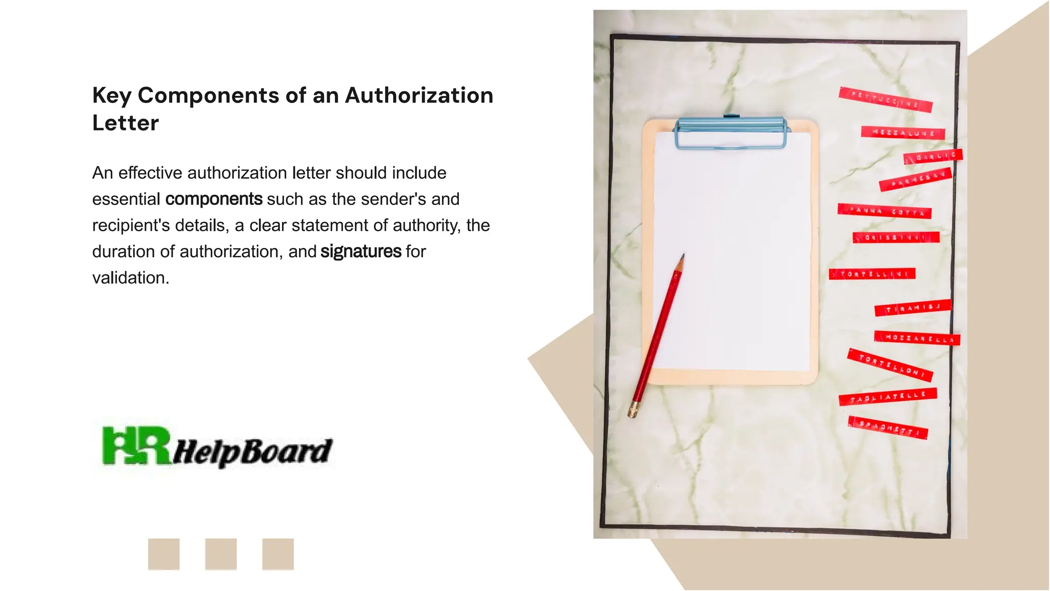 What is authorization letter , Writing an Authorization Letter | PPTX