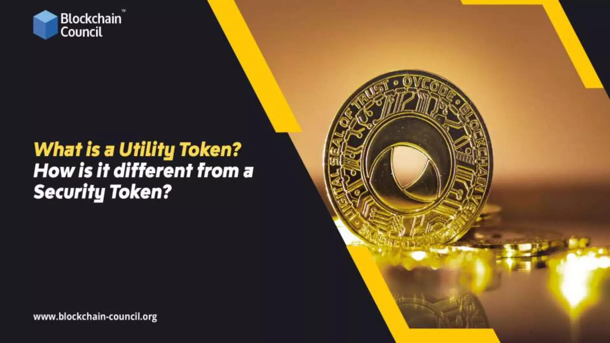What is a Utility Token and how does it function? What sets it apart from a Security Token? | PPTX