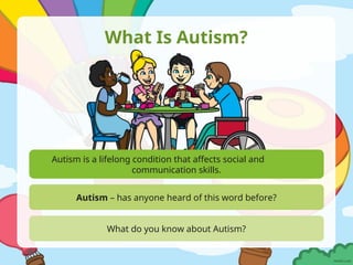 What Is Autism PowerPoint acceptance week | PPT