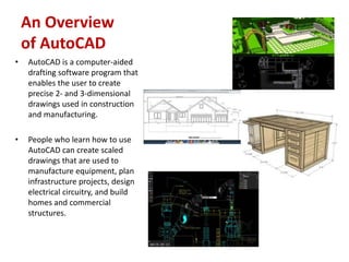 What is AutoCAD | PPTX