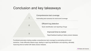 What is Automation Functional Testing & Its Importance | PPTX
