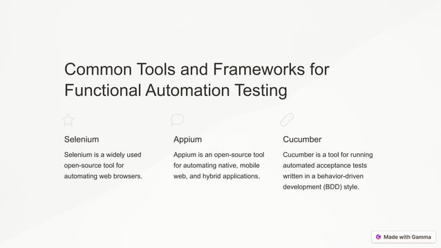 What is Automation Functional Testing & Its Importance | PPTX