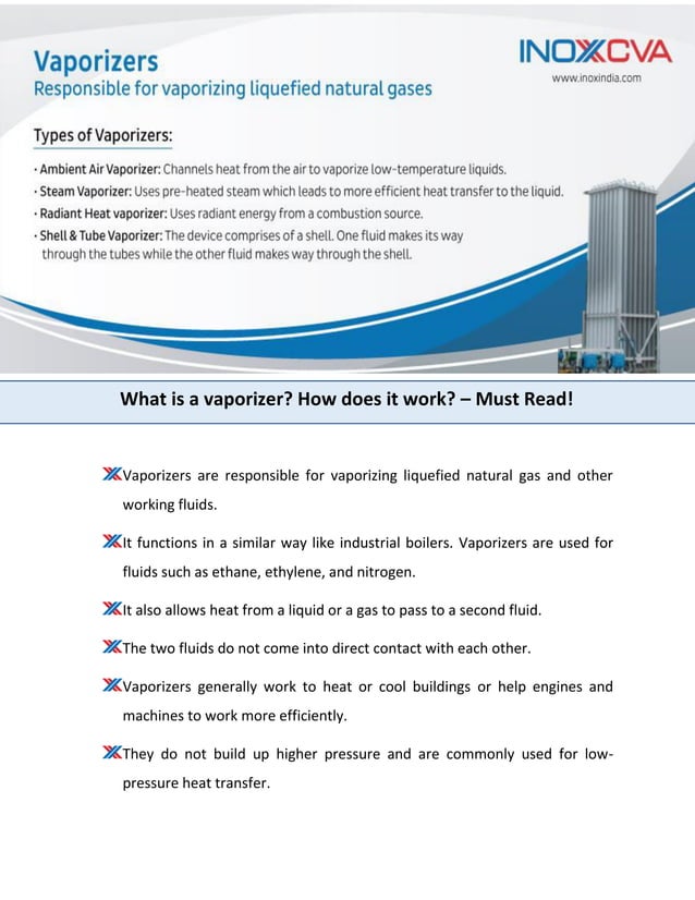 What is a vaporizer.how does it work.must read | PDF