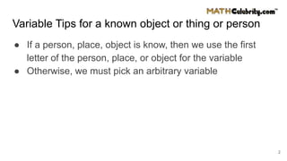 What is a variable | PDF