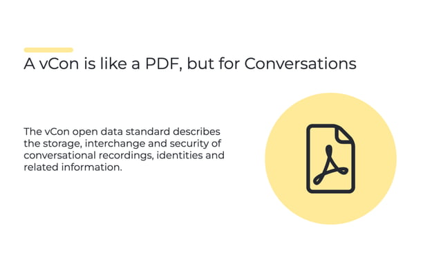 What is a vCon? | PDF