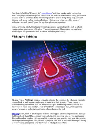 What is a Vishing Attack and How to Keep Yourself Secure.pdf