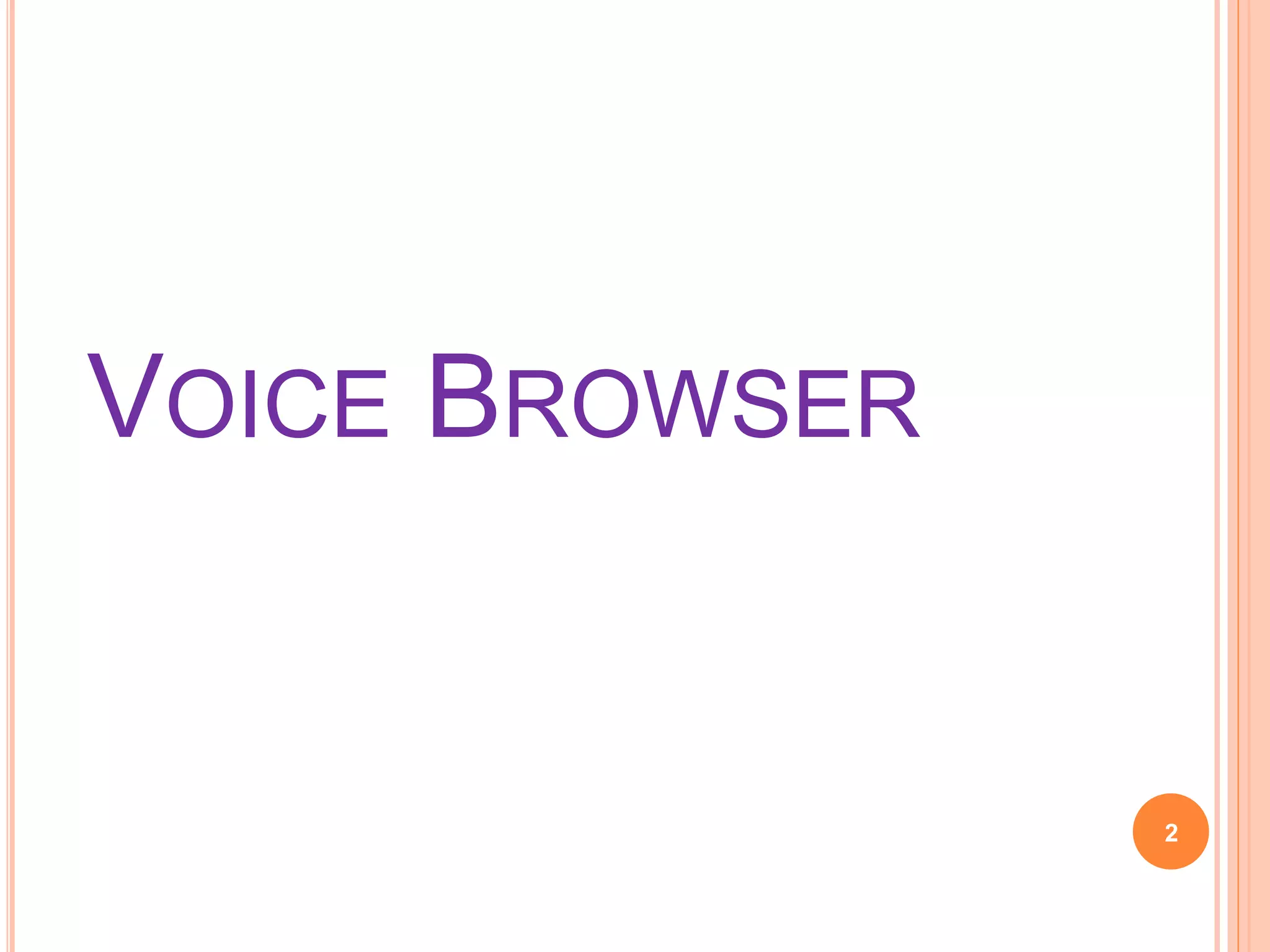 voice browser | PPTX