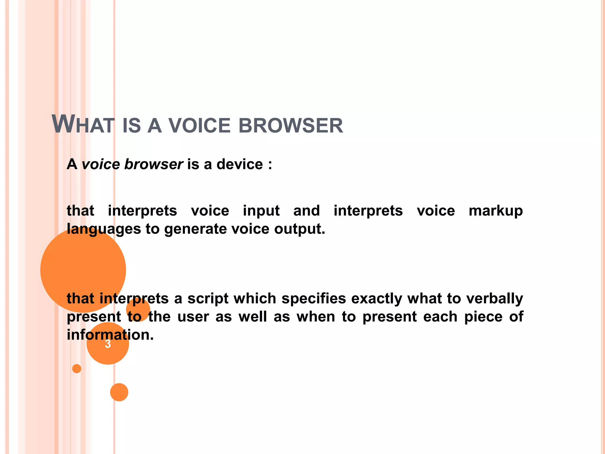 voice browser | PPTX