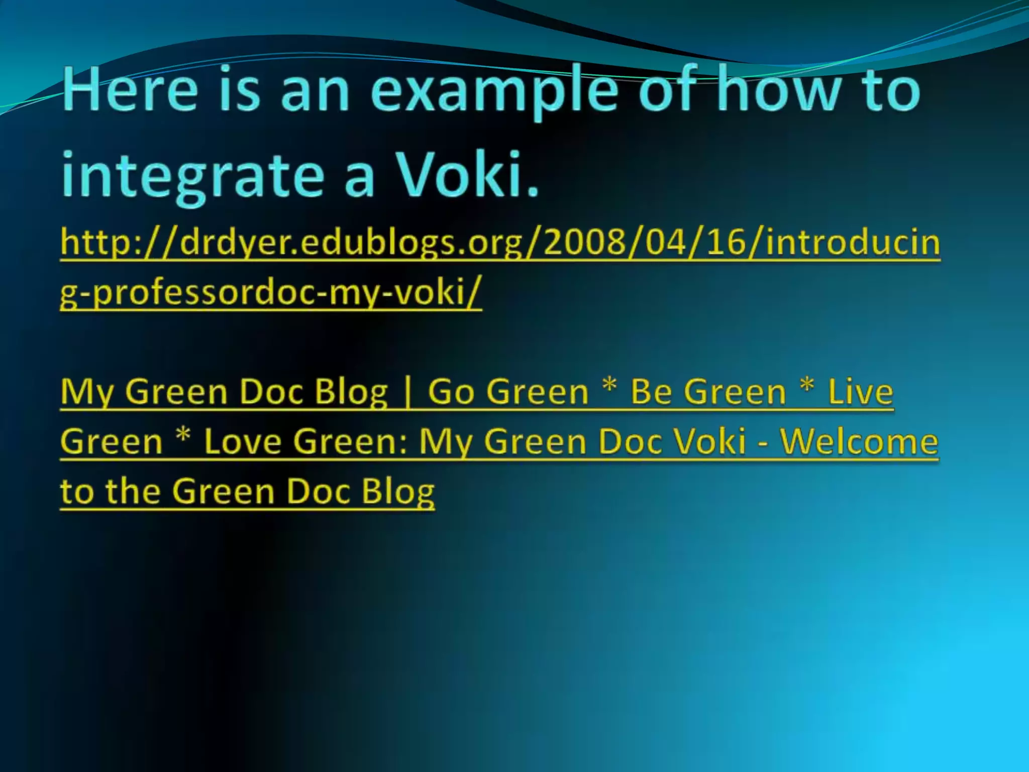 What Is A Voki | PPT