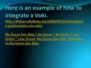 What Is A Voki | PPSX | Technology & Computing