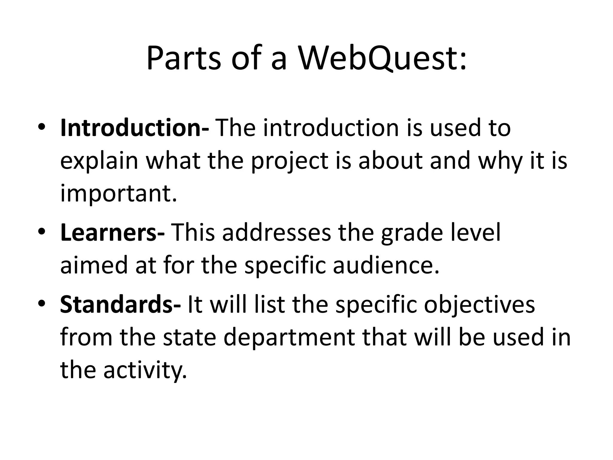 What Is A Web Quest | PPT