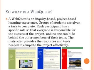 What is a web quest | PPT