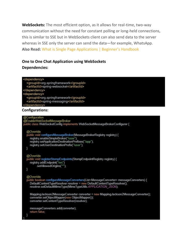 What Is A Websocket Real Time Communication In Applications Pdf 