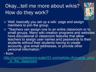 What is a wiki | PDF | Internet for Beginners | Internet