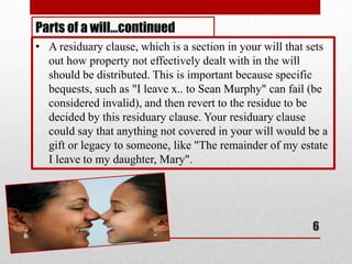 What is a will | PPTX