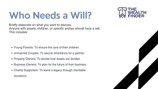 What is a Will, and why is it important? | PPT