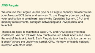 What is AWS Fargate | PPTX