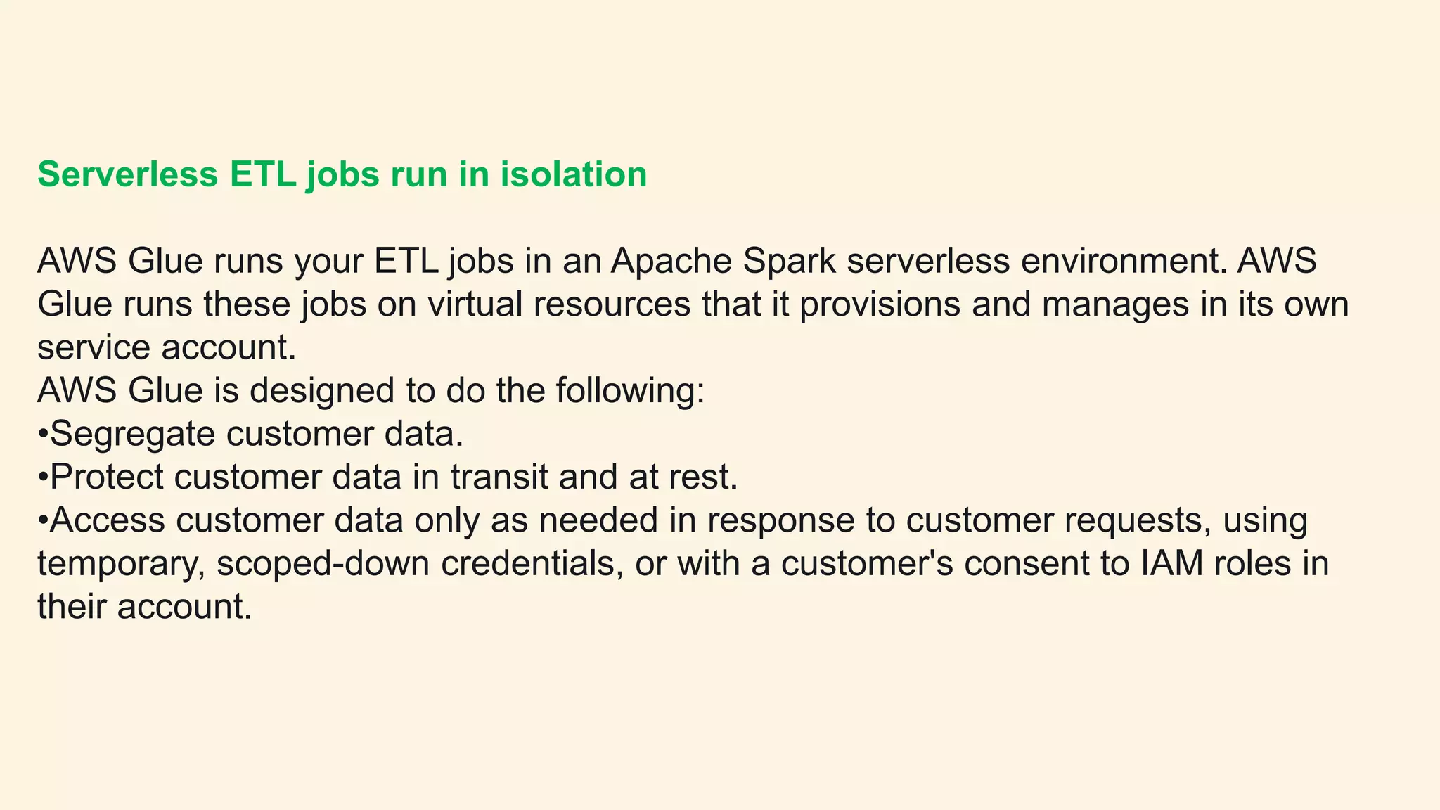 What is AWS Glue | PPTX