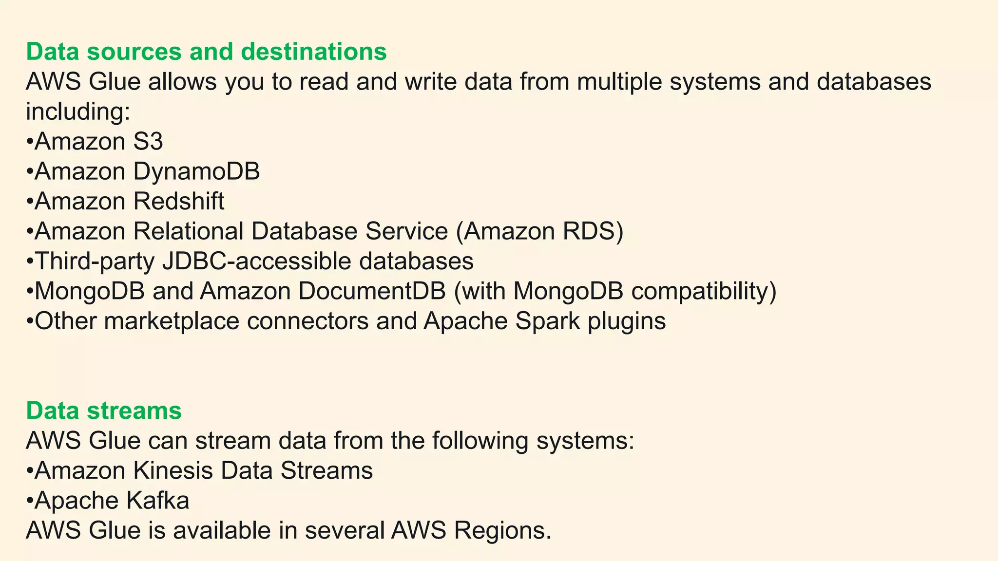 What is AWS Glue | PPTX