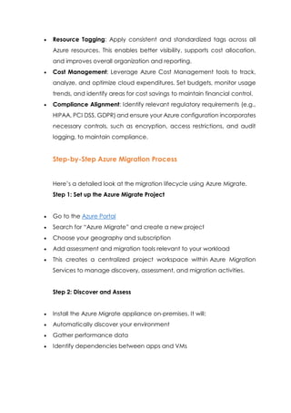 What Is Azure Migrate Used for? – A Brief and Quick Guide | PDF