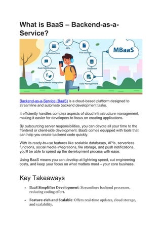 What is BaaS - Backend-as-a-Service.pdf