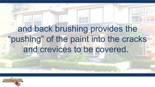 What is back brushing? | PPT