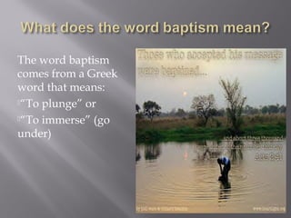 What is Baptism? | PPT