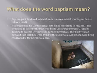 What is Baptism? | PPT