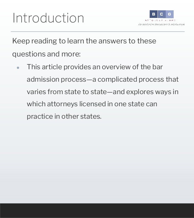 What is Bar Reciprocity and Which States Allow You to Waive Into the ...