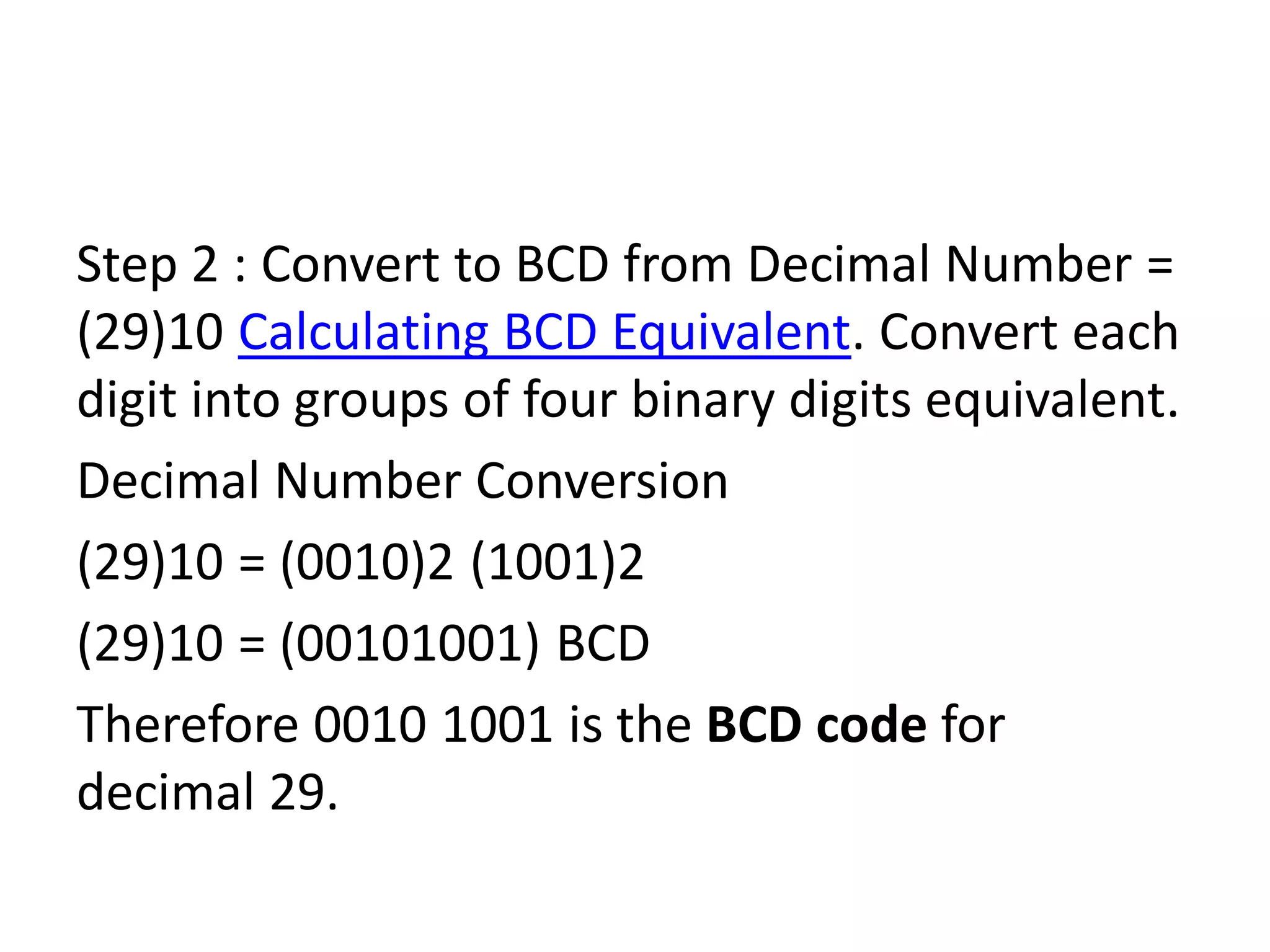 What is bcd number system | PDF