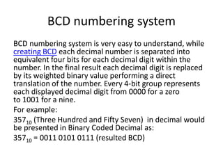 What is bcd number system | PDF