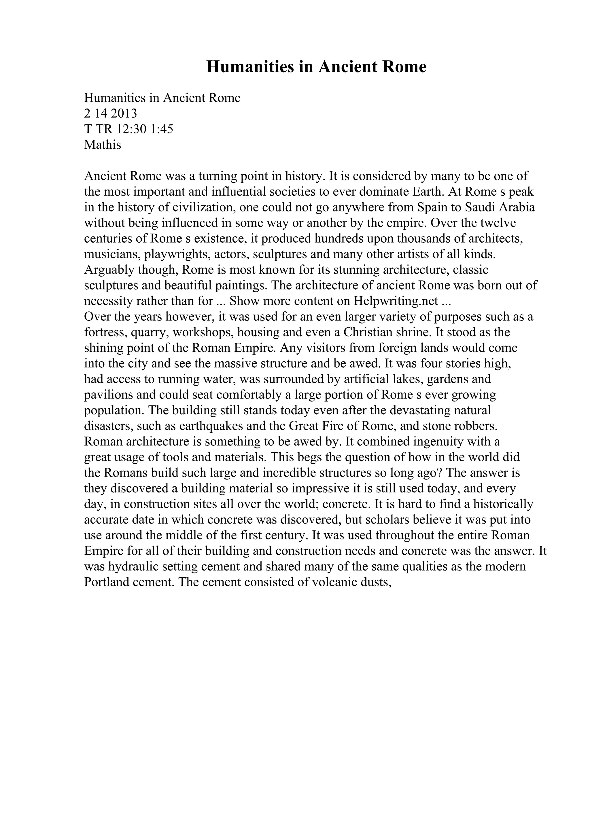 What Is Beauty Essay | PDF