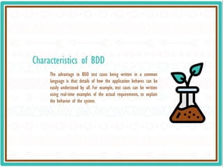 What is Behavior Driven Development (BDD) | PPTX | Programming Languages | Computing