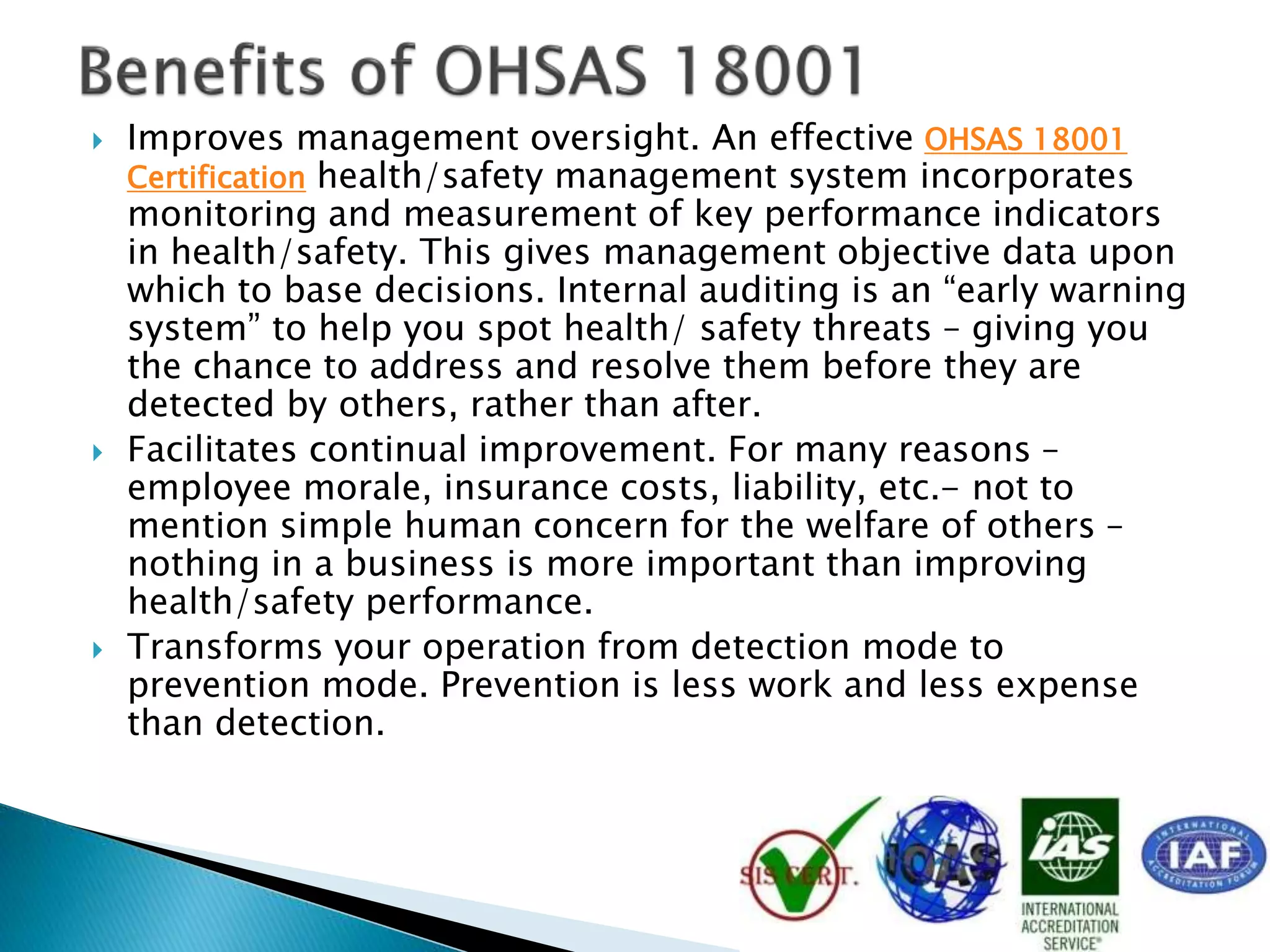 Benefit of ISO Certification | PPTX | Food Industry | Industries