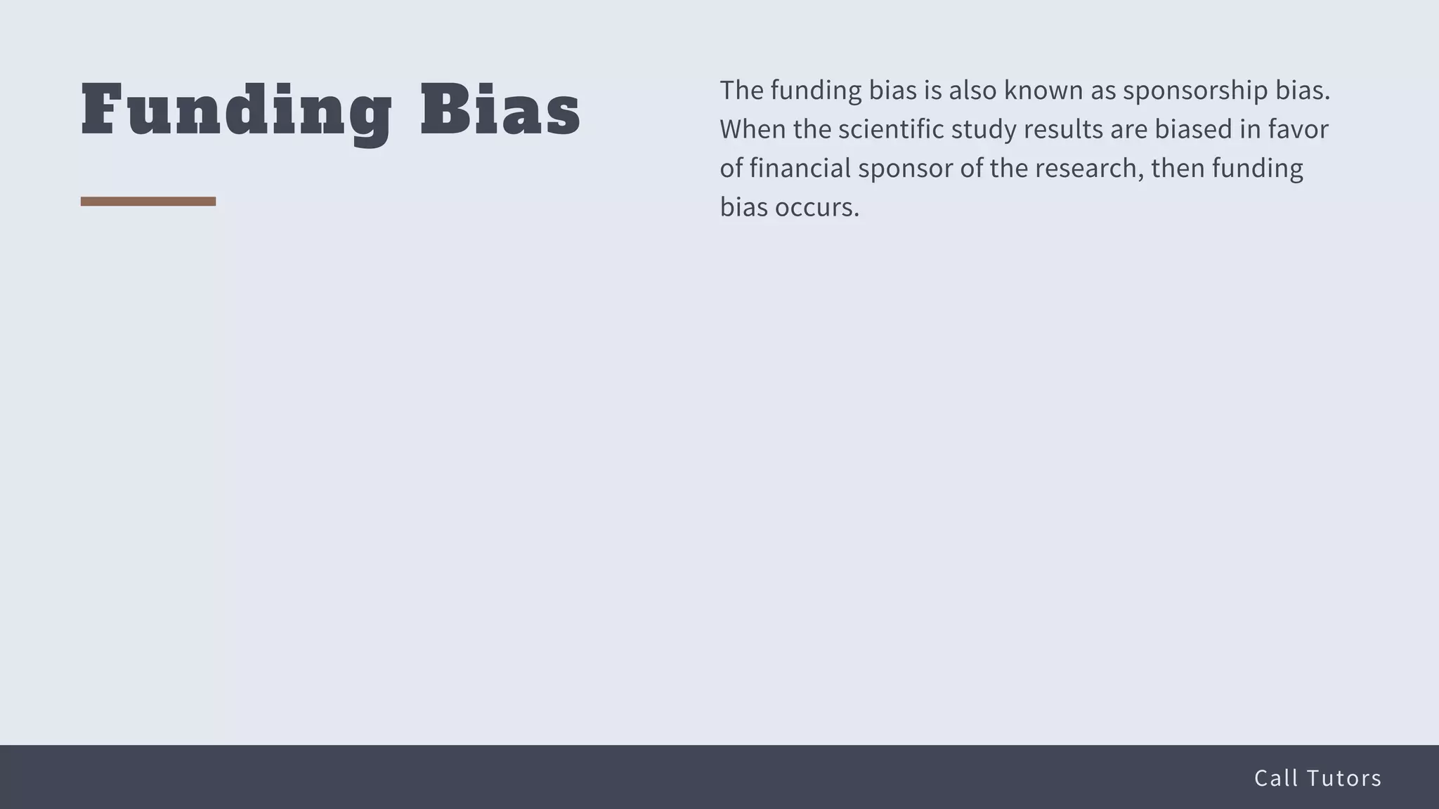 What is bias in statistics its definition and types | PPTX