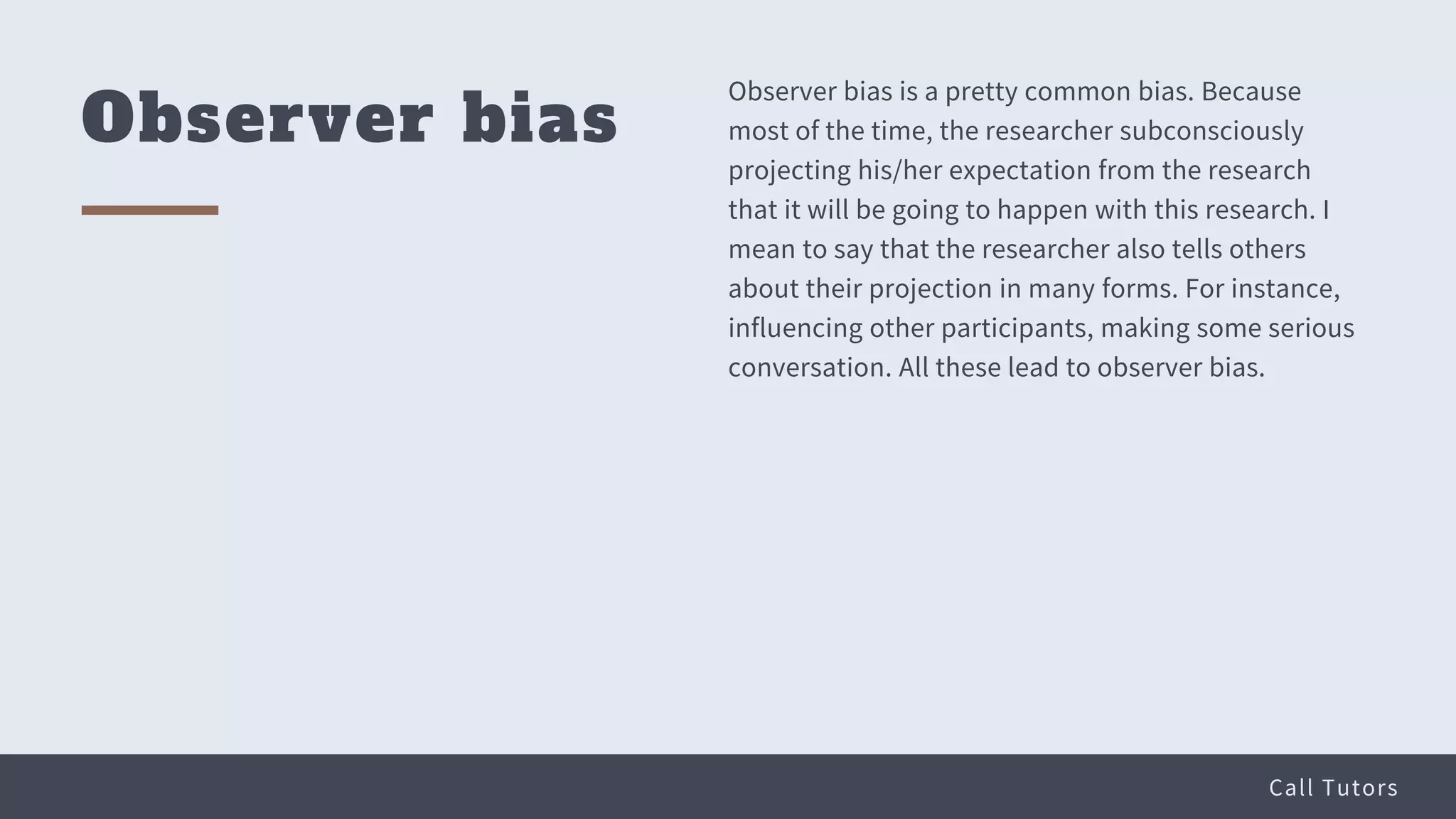 What is bias in statistics its definition and types | PPTX