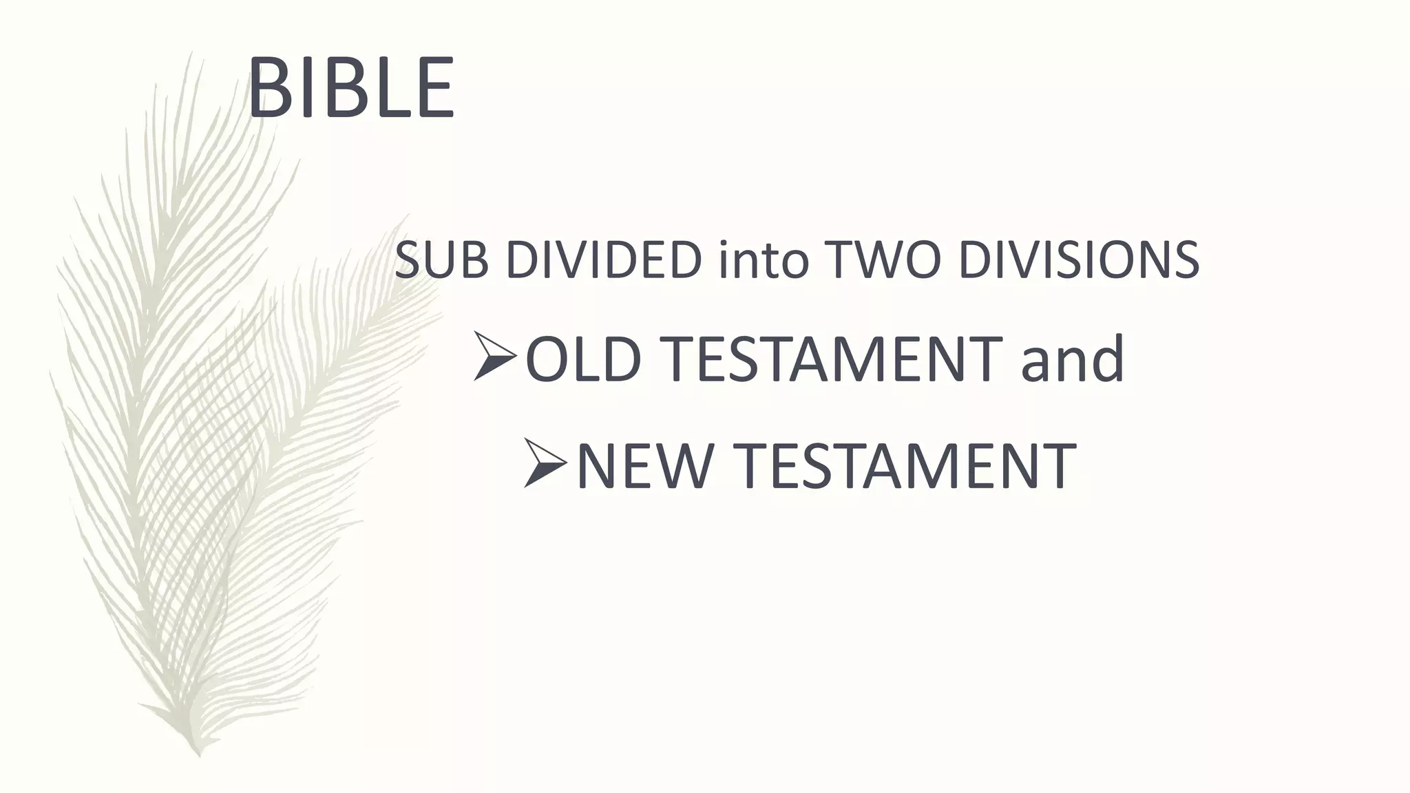 THE ROMAN CATHOLIC BIBLE | PPTX