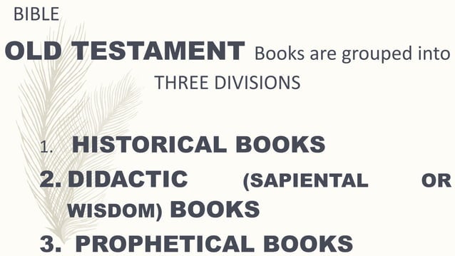 THE ROMAN CATHOLIC BIBLE | PPTX
