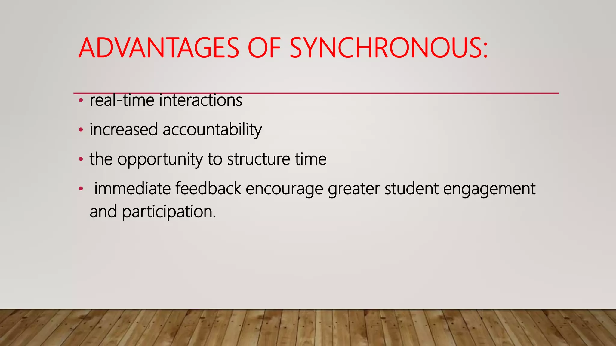 What is bichronous online class | PPT