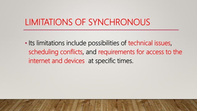 What is bichronous online class | PPT