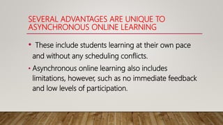 What is bichronous online class | PPT