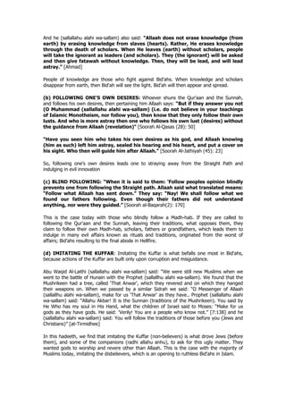 What is bid'ah | PDF