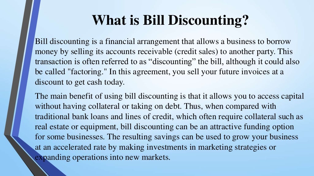 What is Bill Discounting And Its Pros & Cons.pptx