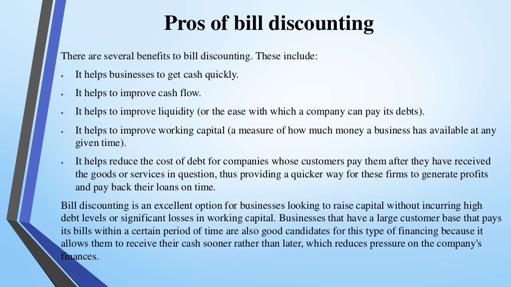 What is Bill Discounting And Its Pros & Cons.pptx