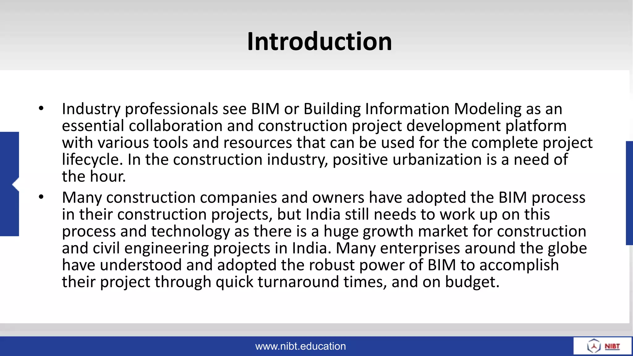 What is bim, building information modeling | PPTX