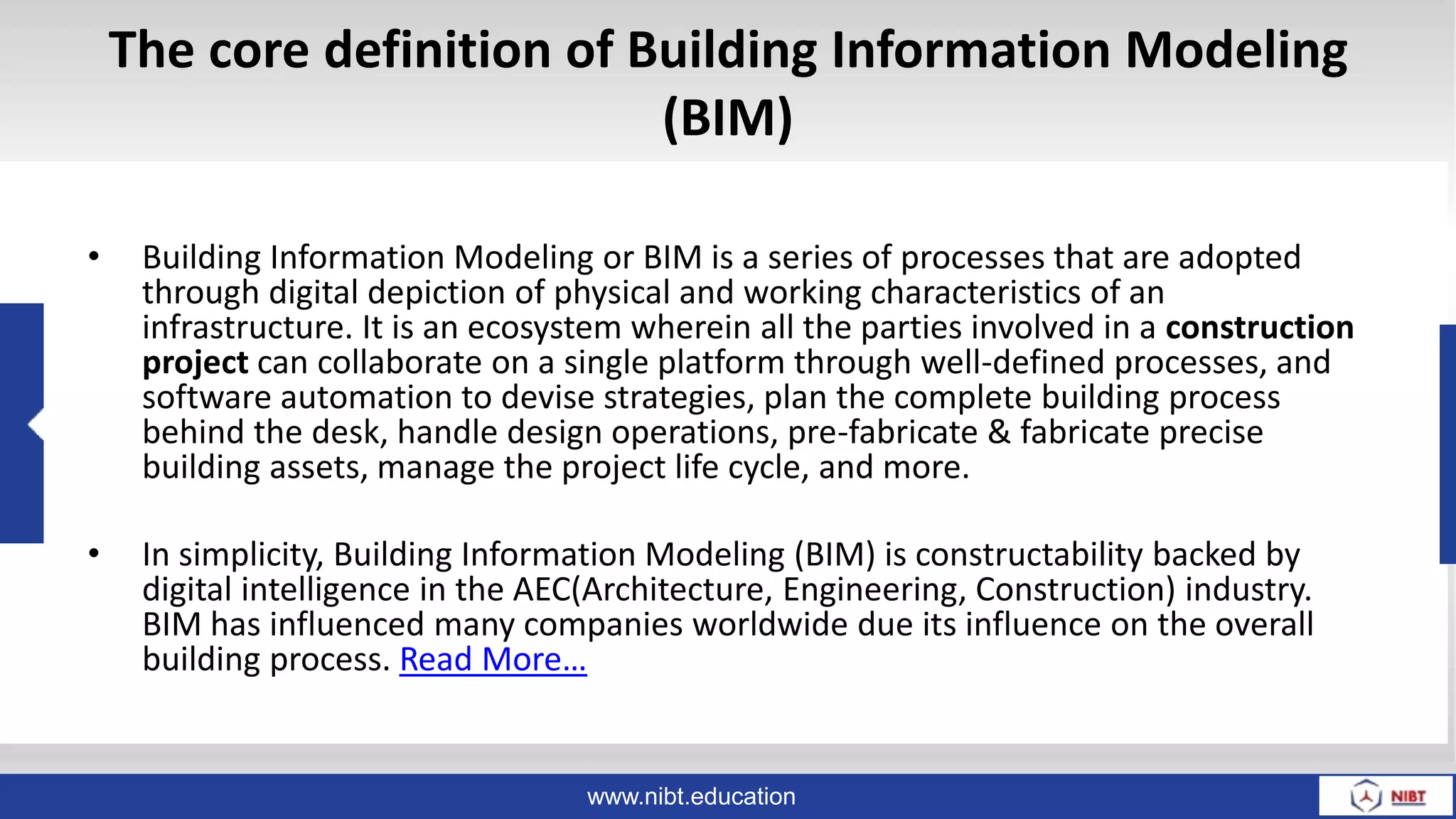 What is bim, building information modeling | PPTX